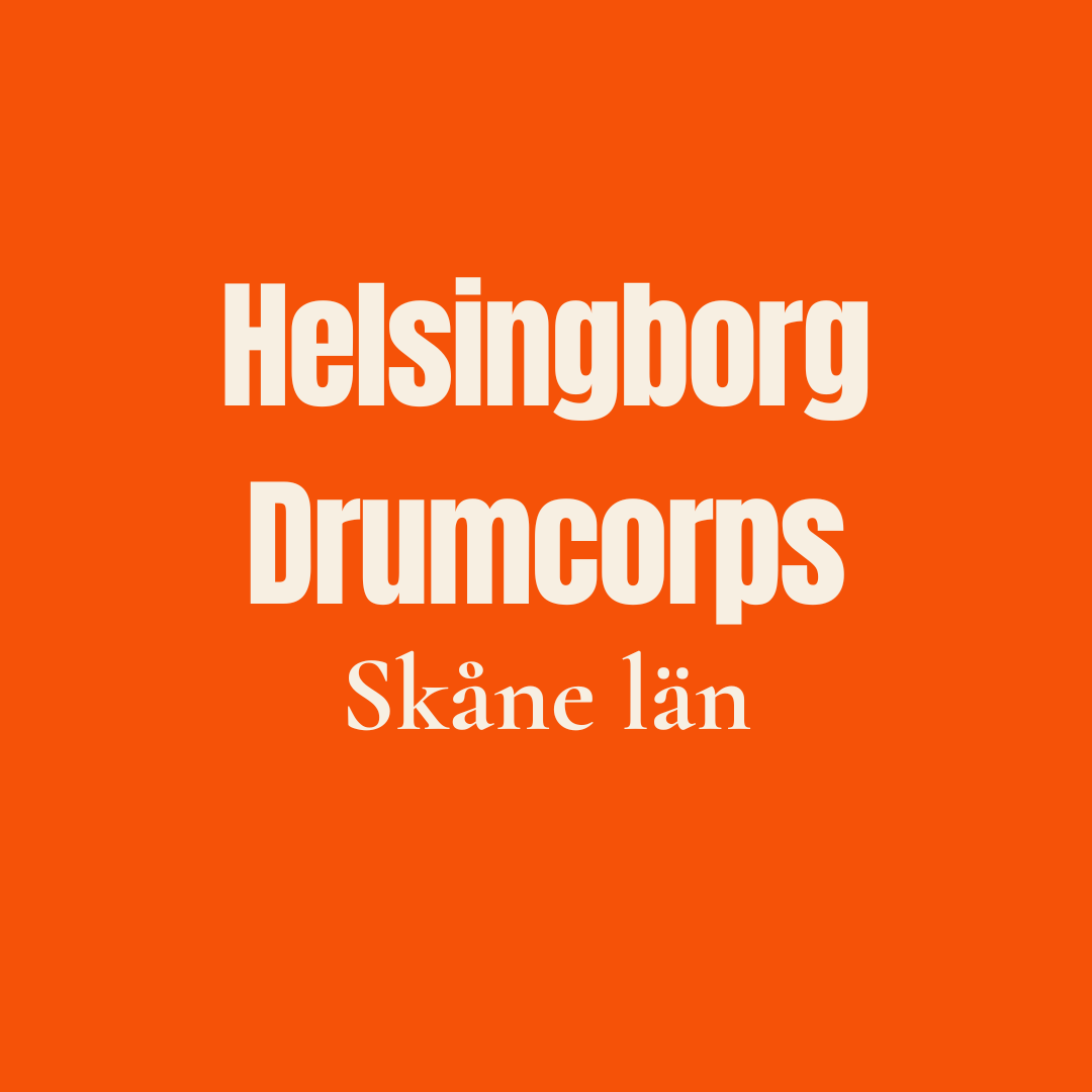 Helsingborg Drumcorps - Blåsmusikens dag